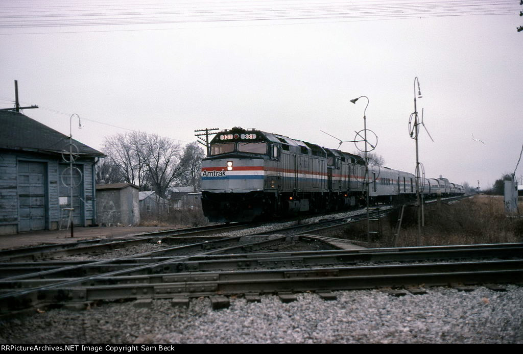 AMTK 331 on #5--The City of New Orleans